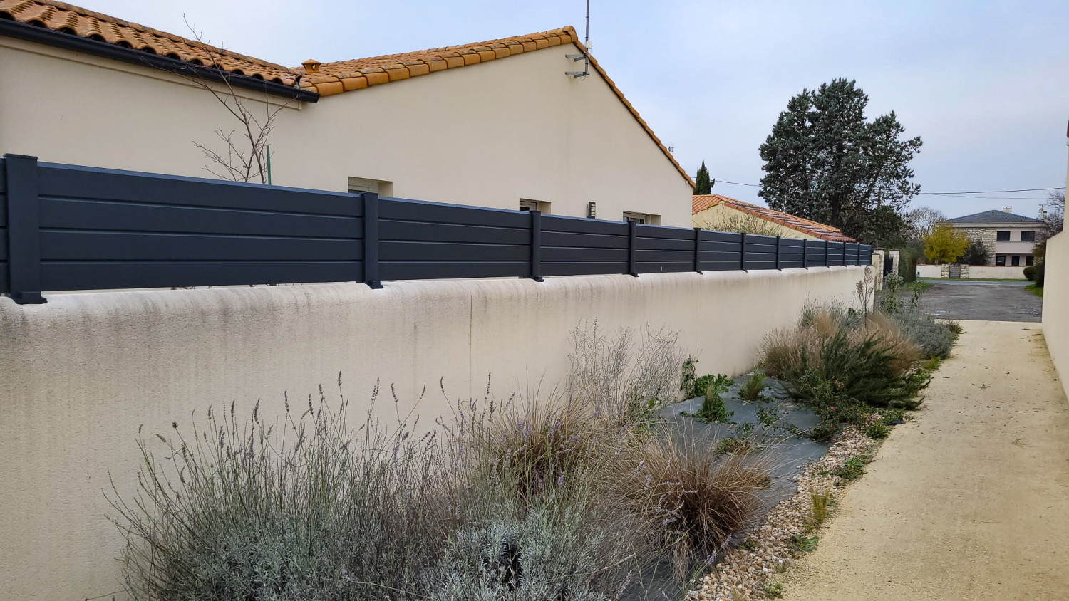 Modèles de clôture de jardin - Nos réalisations - Artisan clôture