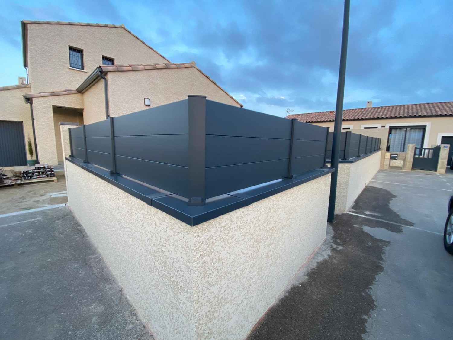 Modèles de clôture de jardin - Nos réalisations - Artisan clôture