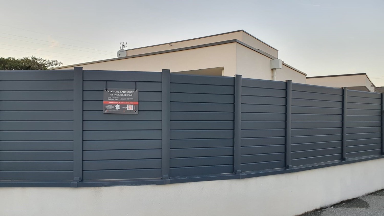 Modèles de clôture de jardin - Nos réalisations - Artisan clôture