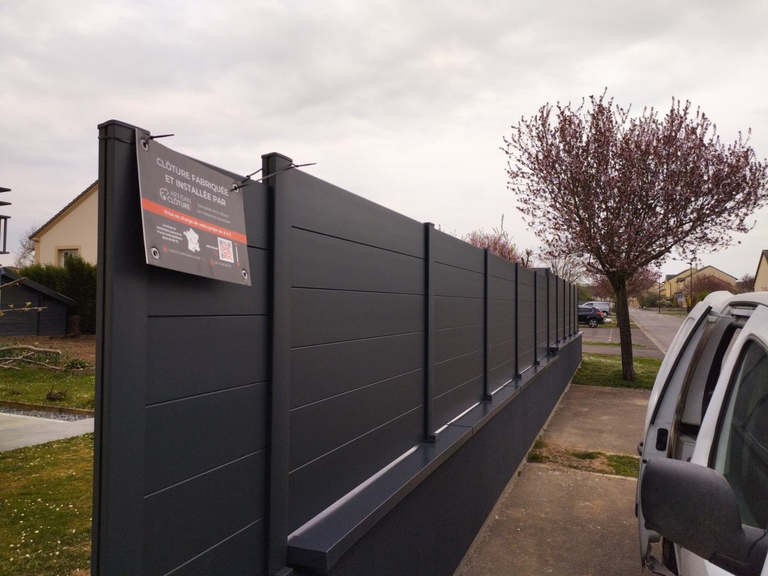 Modèles de clôture de jardin - Nos réalisations - Artisan clôture